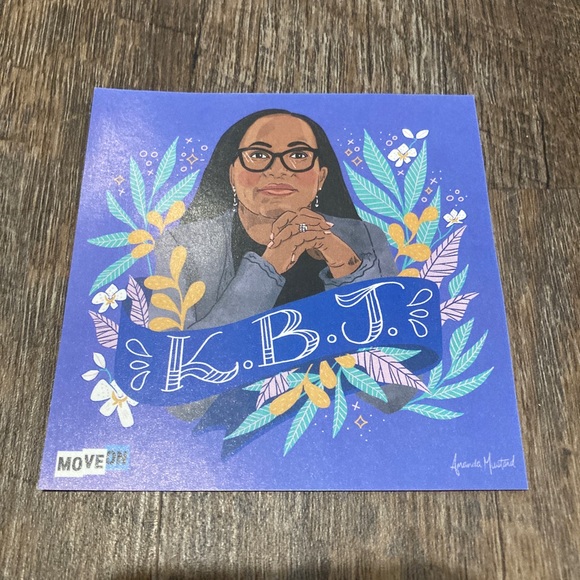 Other | Kbj Ketanji Brown Jackson Scotus Sticker Decalnew | Poshmark